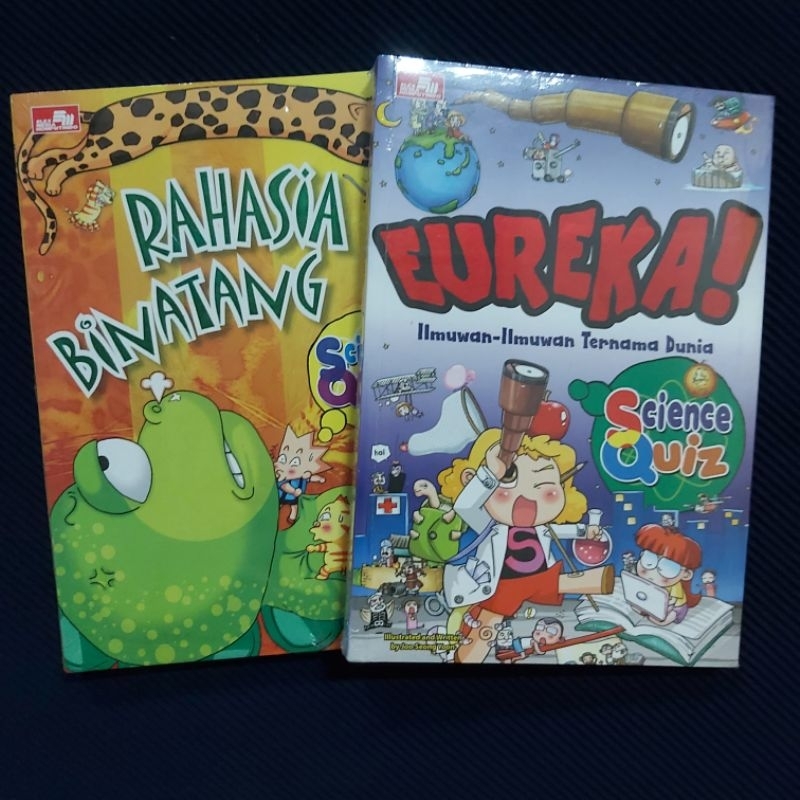Jual Buku Original Educomics Seri Science Quiz Rahasia Binatang ...