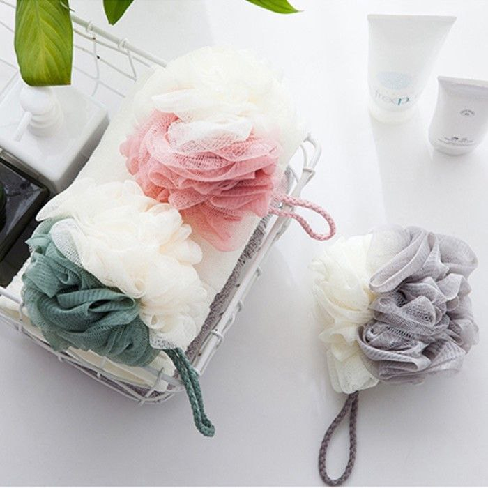 Jual Spon Mandi Rainbow PREMIUM & SINGLE Warna Bath Sponge / Sponge ...