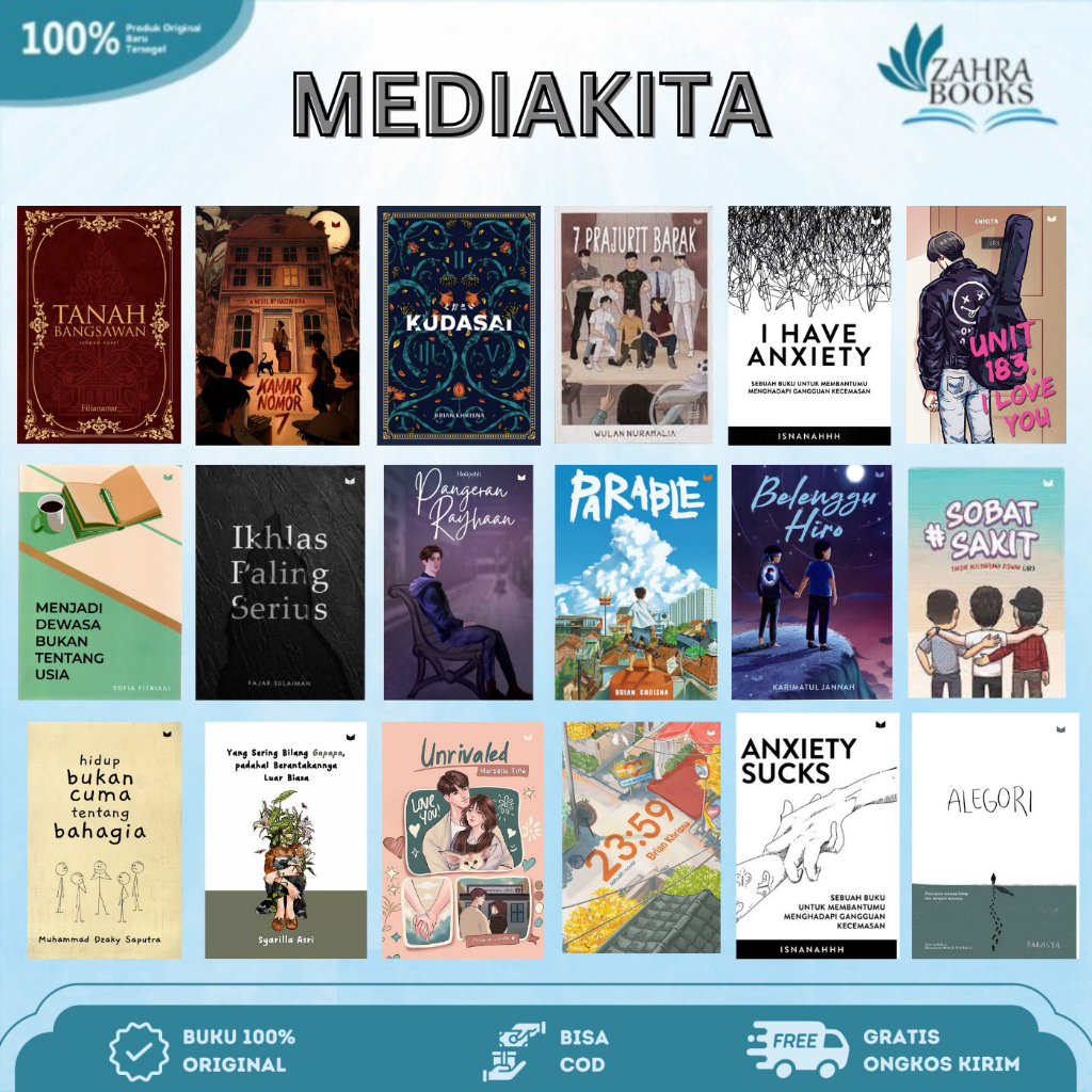 Jual Promo Novel & PENGEMBANGAN DIRI Best Seller (Mediakita) | Shopee Indonesia