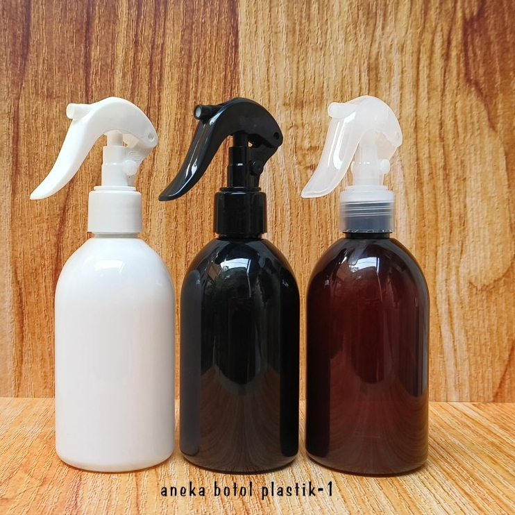 Jual Botol Spray 250ml Oval Pet Plastik Tebal / Botol Triger 250 Ml ...