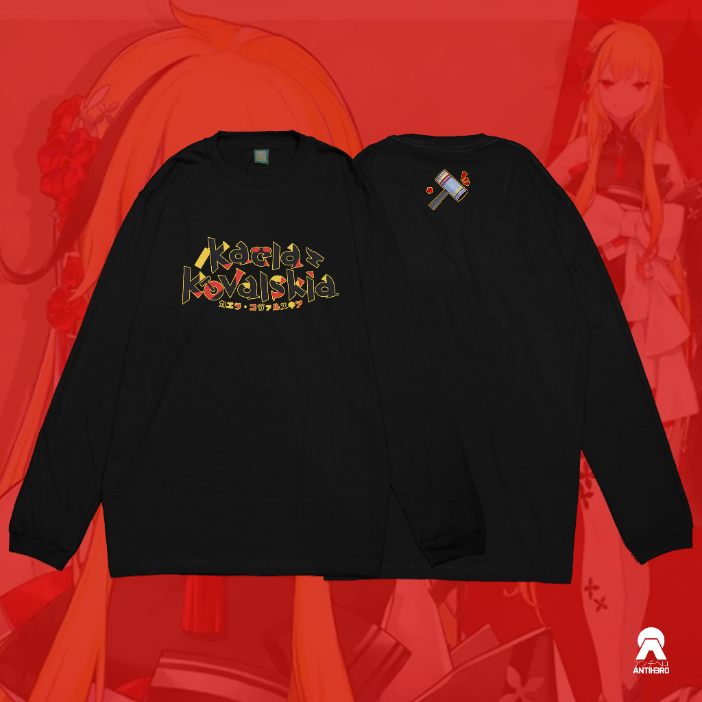 Jual Longsleeve Kaela Kovalskia Ela HoloH3ro Holo ID Hololive Indonesia ...