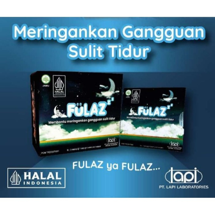 Jual FULAZ Isi 20 Tablet - Obat Herbal Untuk Mengatasi Gangguan Sulit ...