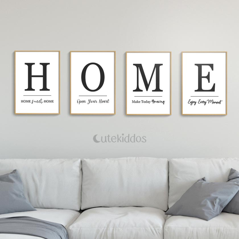 Jual Pajangan Dinding Tulisan HOME sign set Dekorasi Rumah Hiasan ...