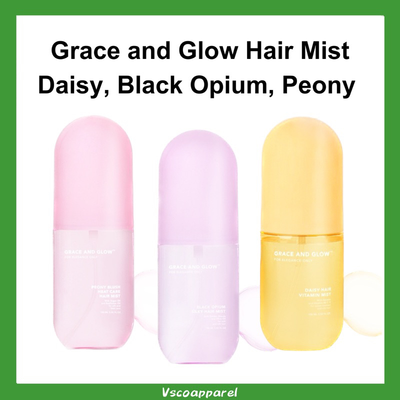Jual Grace and Glow Parfume Hair Mist Vitamin Rambut 2in1 Parfum Rambut ...