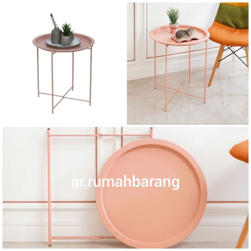 Jual Meja sudut Neo Helios warna Pink | Shopee Indonesia