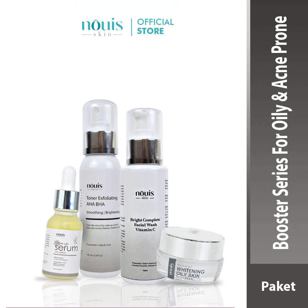 Jual Nouis Skin Booster Series For oily & acne prone - Paket Untuk ...
