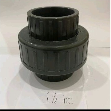 Jual 1-1/2" watermur pvc polos 1.5inchi water mur watermor water mor ...