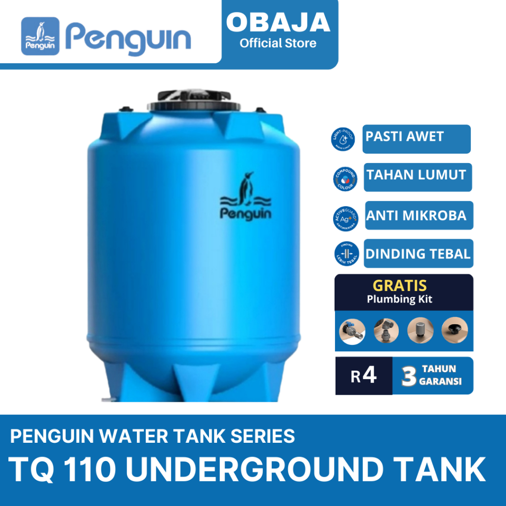 Jual Penguin Tangki Tanam/ Ground Tank/ R4 TQ 110 - 1000 Liter Penguin ...