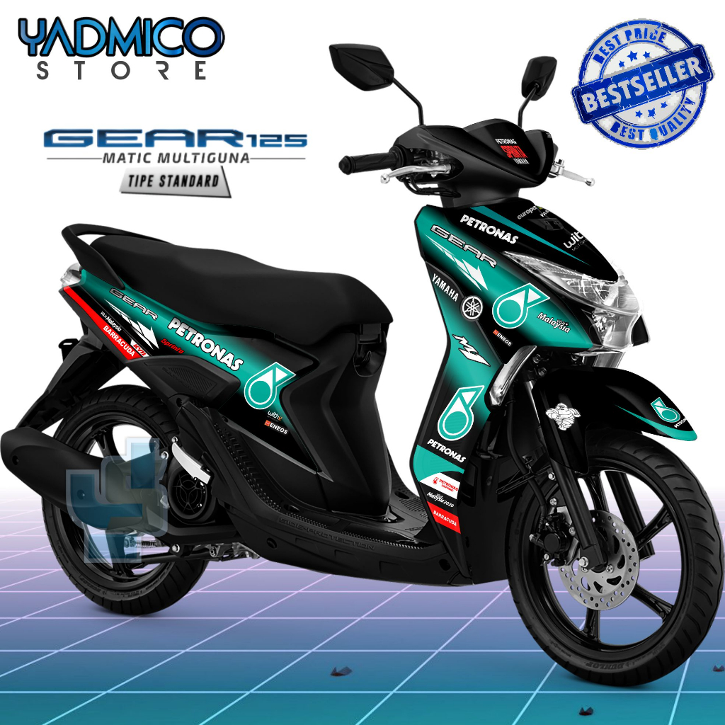 Jual Decal Mio Gear 125 - Stiker Motor Mio Gear Full Body - Decal ...