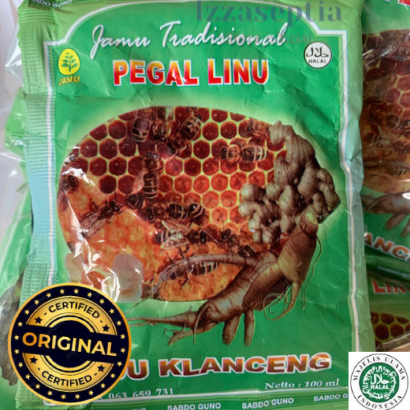 Jual JAMU PEGAL LINU CAP MADU KLANCENG 12 sachet | Shopee Indonesia