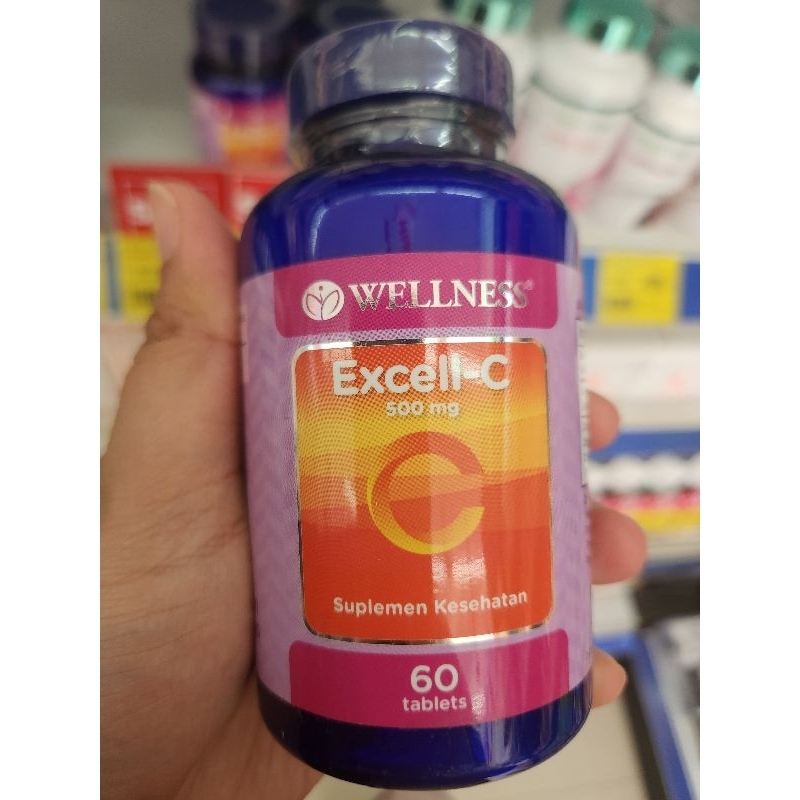 Jual Wellness Excel C 500 mg isi 60 tablet | Shopee Indonesia