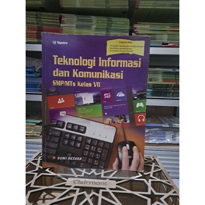 Jual teknologi informasi dan komunikasi SMP/MTS kelas 7 penerbit bumi Aksara | Shopee Indonesia