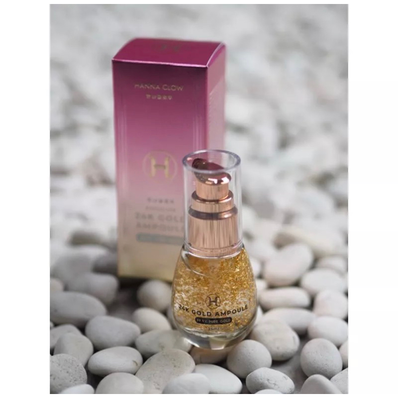 Jual Hanna Glow 24K Gold Ampoule | Shopee Indonesia