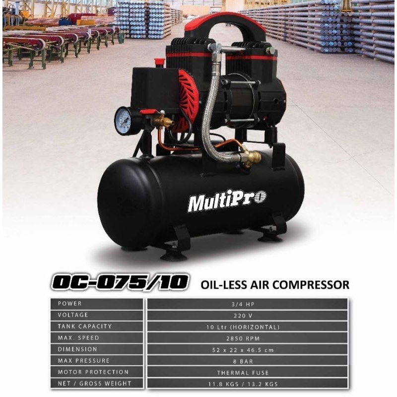 Jual Kompresor Oiles 3/4hp 10L | Shopee Indonesia