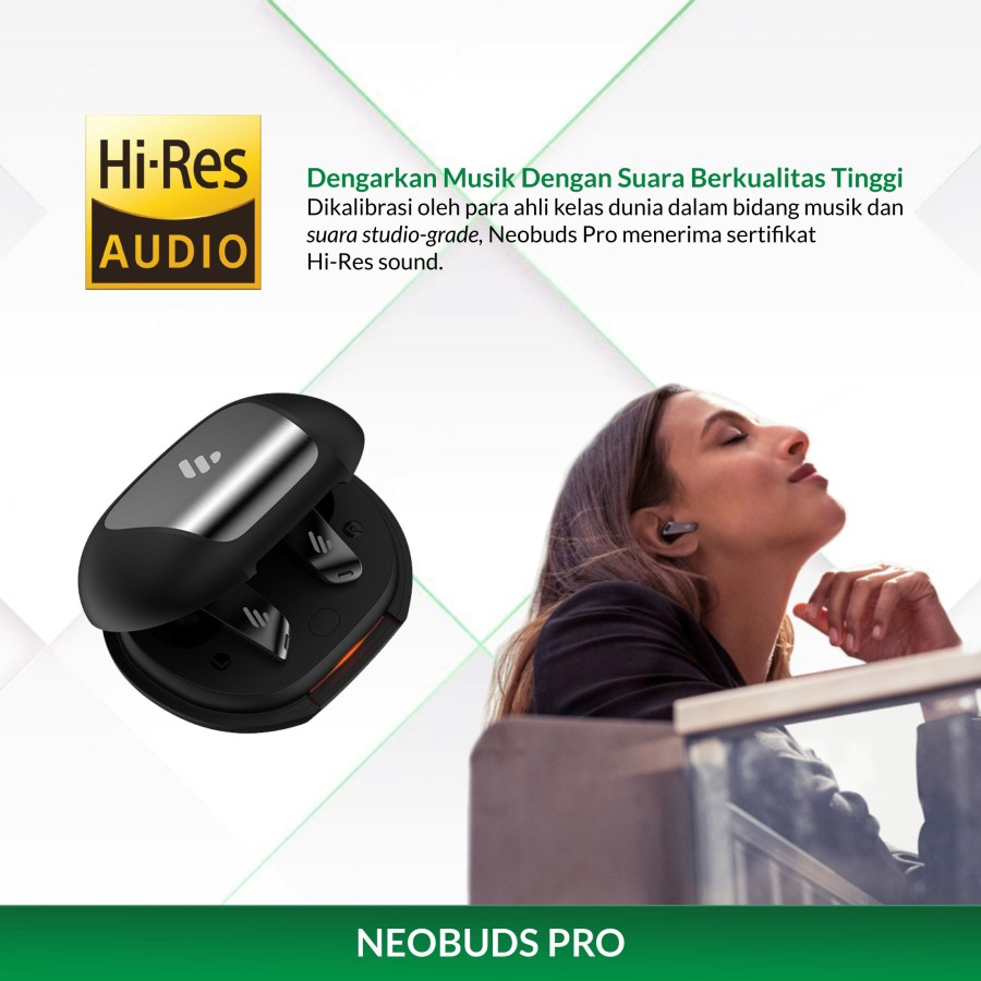 Jual EDIFIER TWS NEOBUDS PRO Hi-Res Sound with Active Noise ...