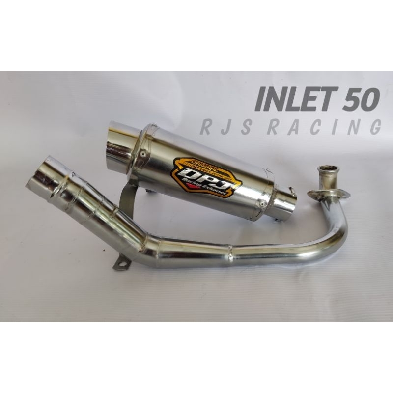 Jual Knalpot racing inlet 50 dpj beat mio vario scoopy beat fi karbu ...