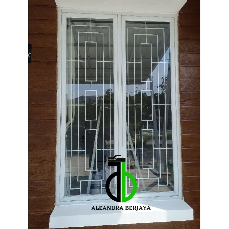 Jual Tralis jendela / tralis kaca/ Tralis jendela minimalis | Shopee ...
