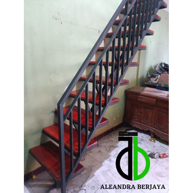 Jual Tangga rebah/ Tangga besi/ Tangga Rebah minimalis/ Tangga Rebah ...