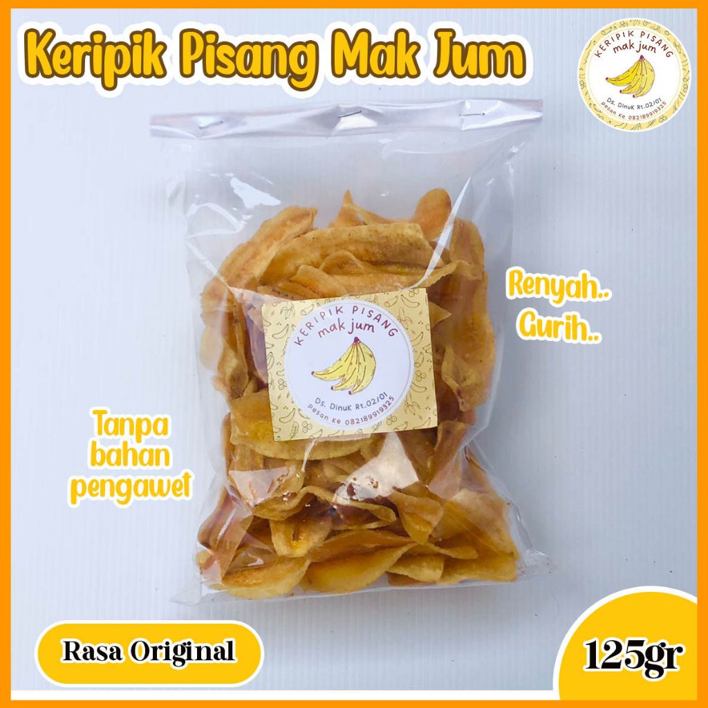 Jual KERIPIK PISANG RASA ORIGINAL | Shopee Indonesia