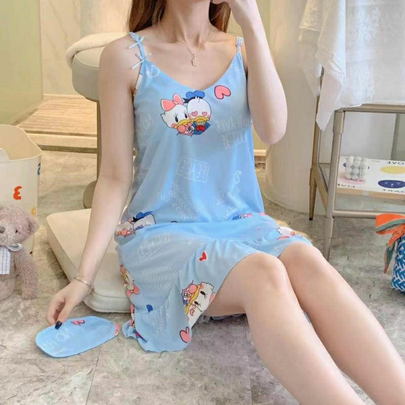 Jual Daster tali satu sexy cup bra/ daster tali satu cup bra import ...