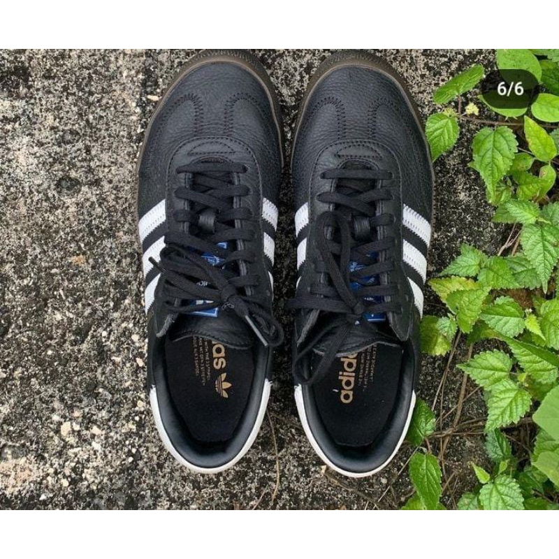 Jual ADIDAS SAMBA COLOUR BLACK WHITE ORIGINAL | Shopee Indonesia