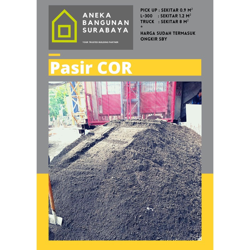 Jual Pasir Cor per rit ( 1 truck ) KHUSUS SURABAYA | Shopee Indonesia