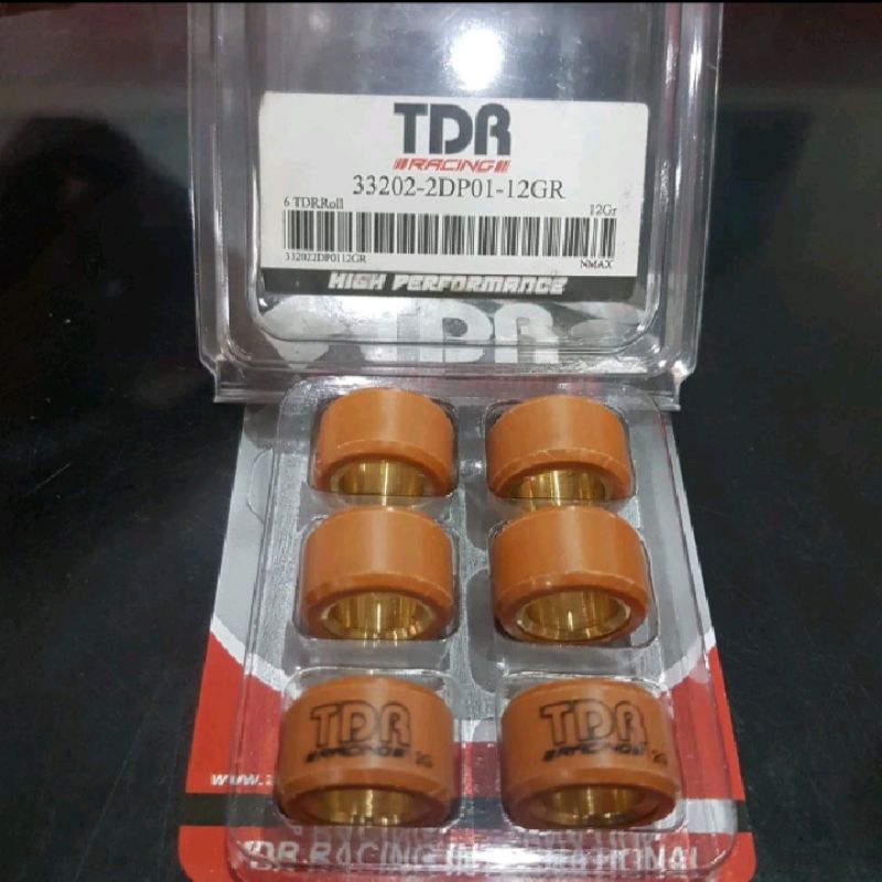 Jual Roller CVT TDR Racing 12gr N-Max New Mio 125 Original | Shopee ...