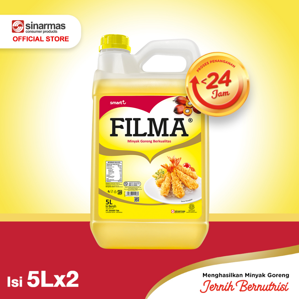 Jual Filma Minyak Goreng Jerigen 5 Liter - Twin Pack | Shopee Indonesia