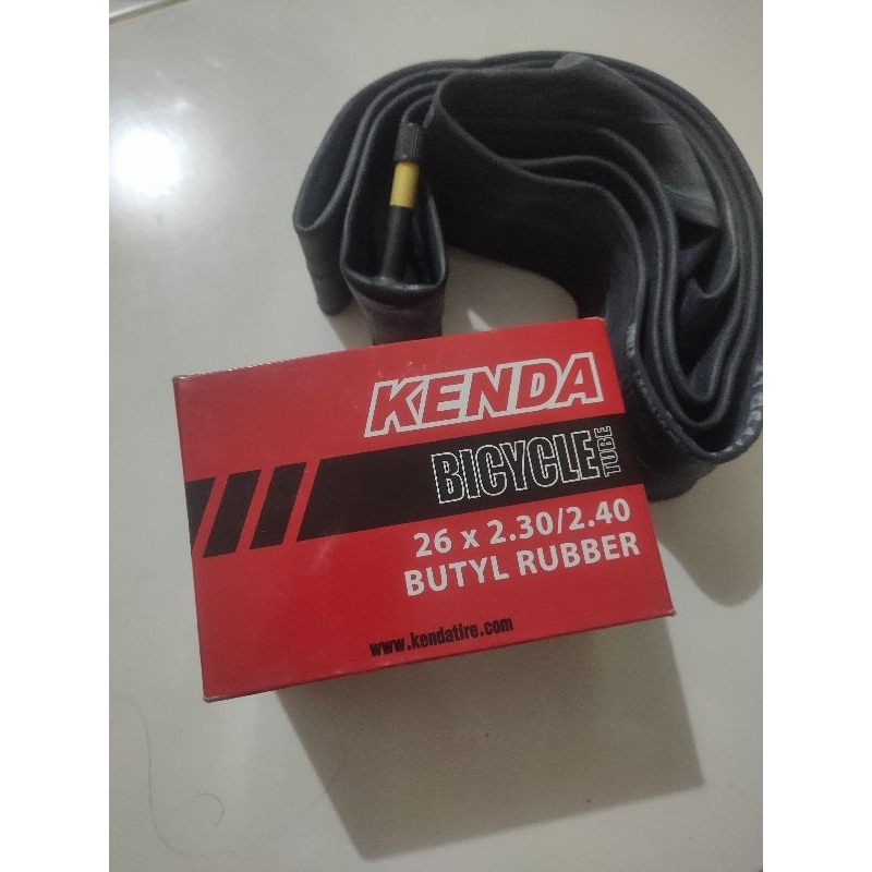 Jual ban dalam sepeda mtb 26 x 2.30 / 2.40 KENDA pentil AV 48mm | Shopee Indonesia