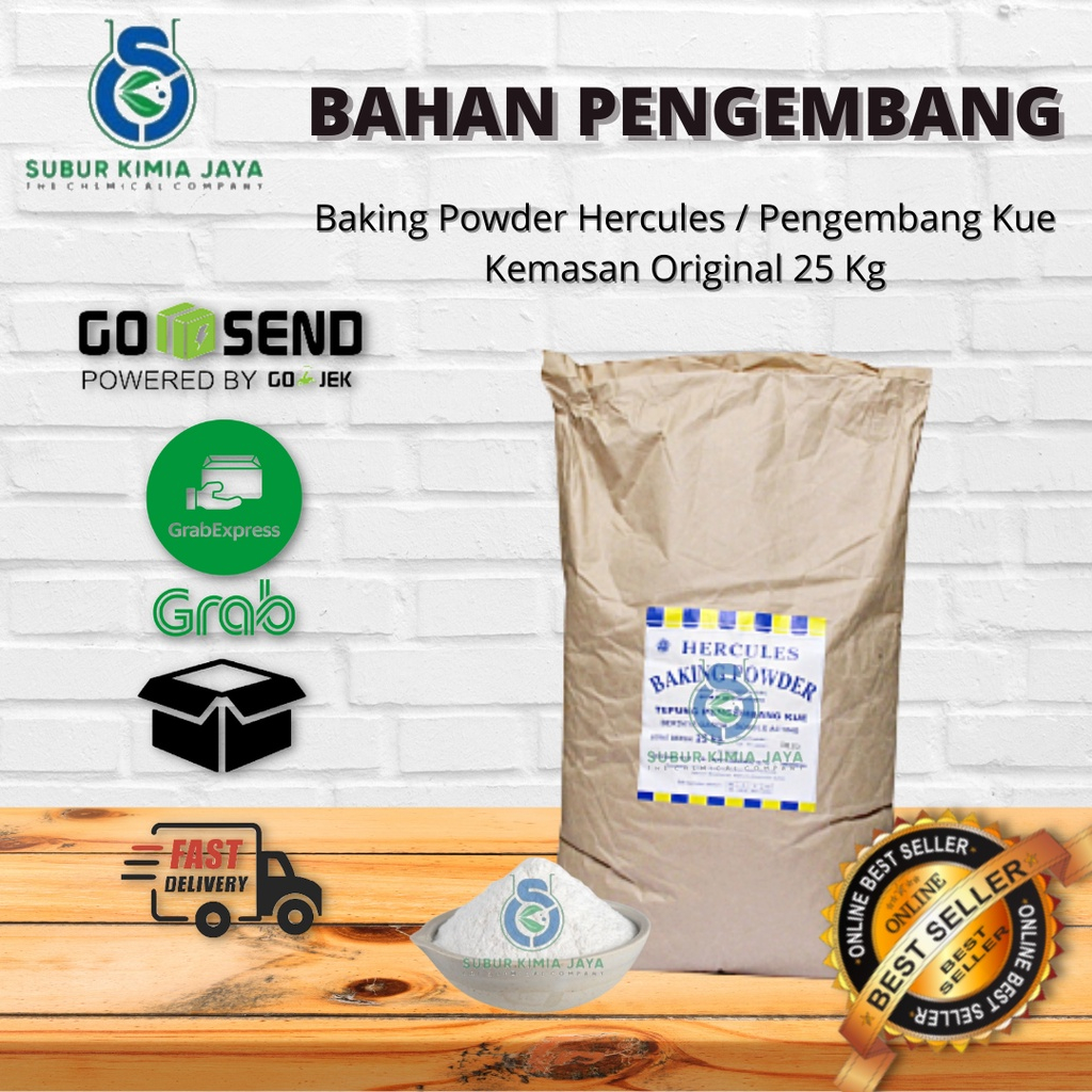 Jual HERCULES Baking Powder - Repack 50g-100g-250g | Shopee Indonesia