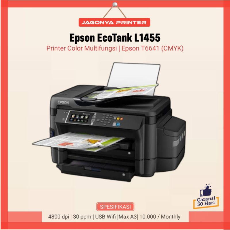 Jual Epson L1455 Printer Multifungsi A3 (Scan Copy Print) | Shopee ...
