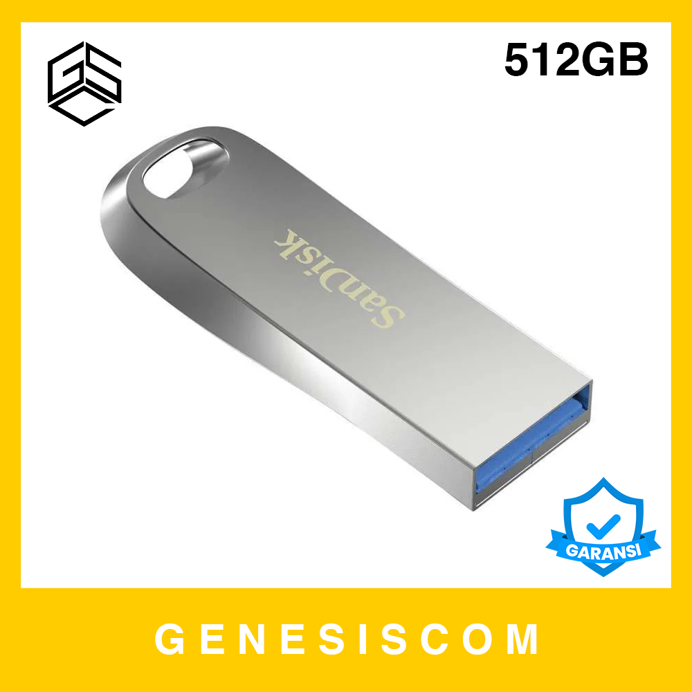 Jual Flashdisk SANDISK 512GB Ultra Luxe - USB 3.1 CZ74 150 MB/s Flash ...