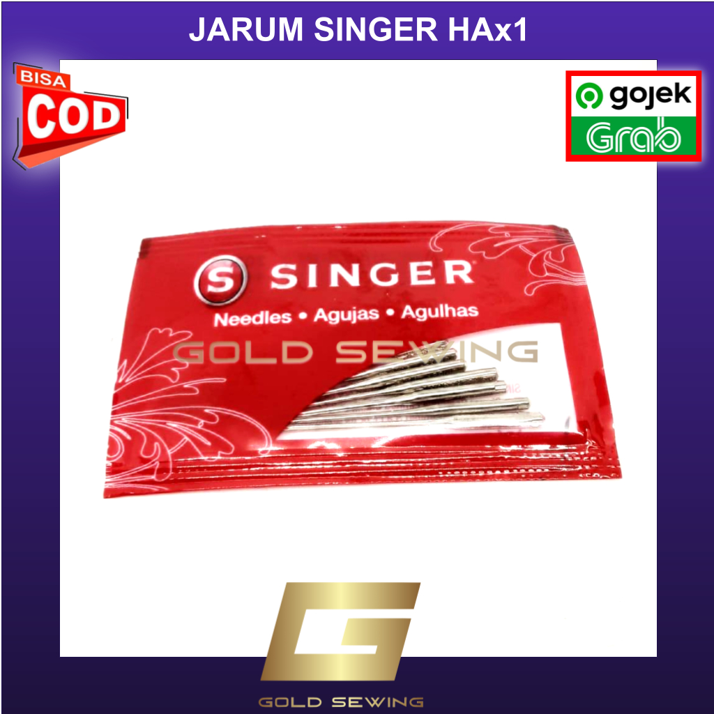 Jual Jarum SINGER HA x 1 Mesin Jahit Klasik / Tradisional / Portable ...