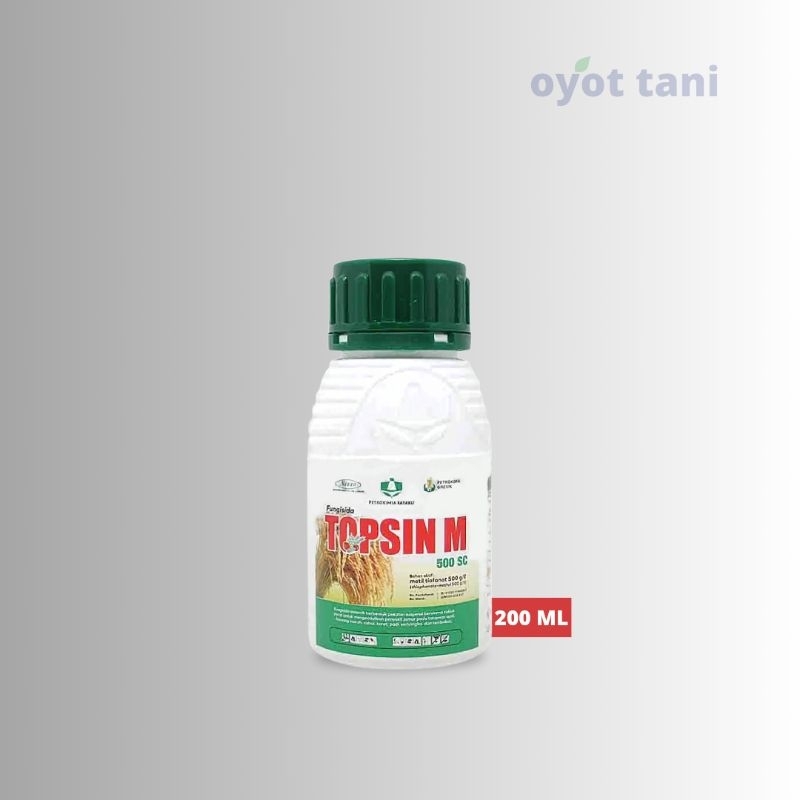 Jual Topsin M 500SC 200 ml (Original) | Fungisida Sistemik, Preventif ...