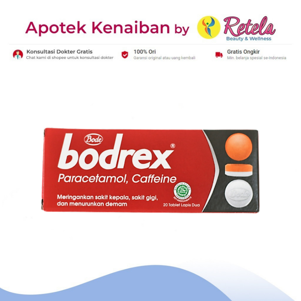 Jual BODREX TABLET 1 BOX 20 TABLET | Shopee Indonesia