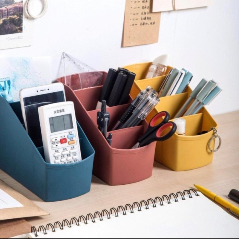 Jual RAK MEJA ATK KANTOR 4 SEKAT / KOTAK PENYIMPANAN ALAT TULIS ...