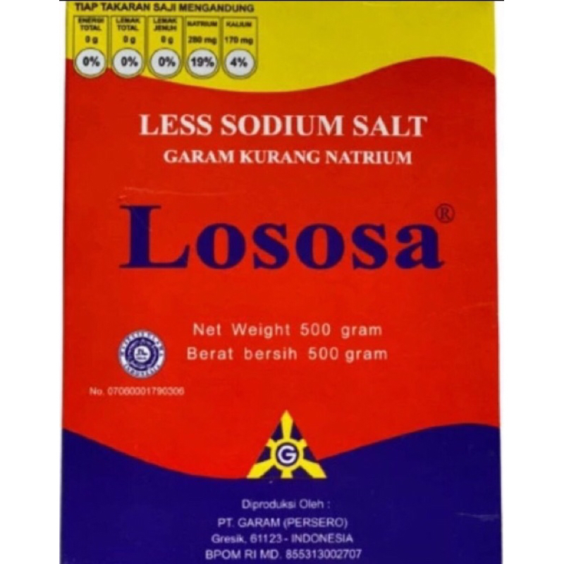 Jual lososa garam sehat rendah natrium 500gr | Shopee Indonesia