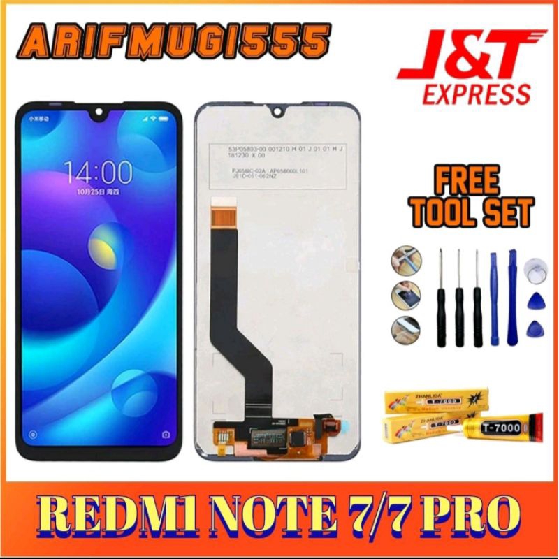 Jual Lcd Xiaomi Redmi Note 7 Free Tools Lem Fullset Touchscreen ...