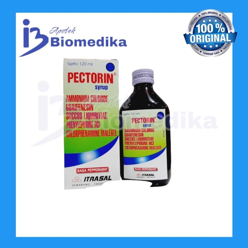 Jual PECTORIN SIRUP 120 ML obat batuk | Shopee Indonesia