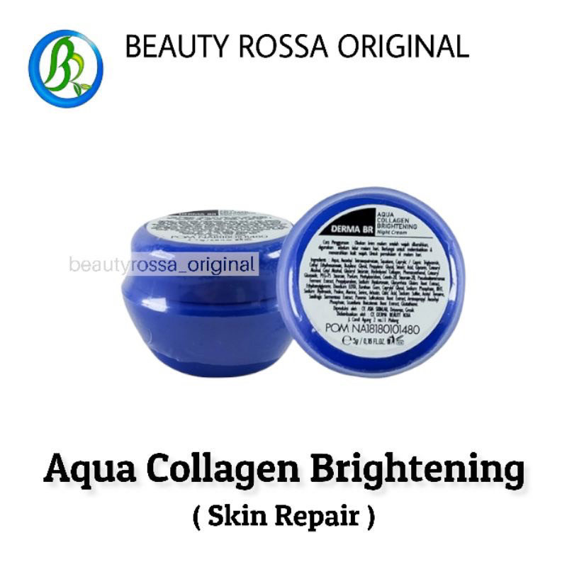 Jual Beauty Rossa ~ Skin Repair (Aqua Collagen Brightening) | Shopee ...