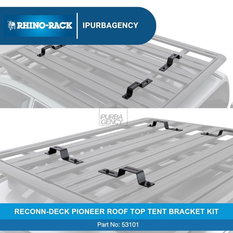 Jual RHINO RACK RECONN-DECK PIONEER ROOF TOP TENT BRACKET KIT - 53101 ...