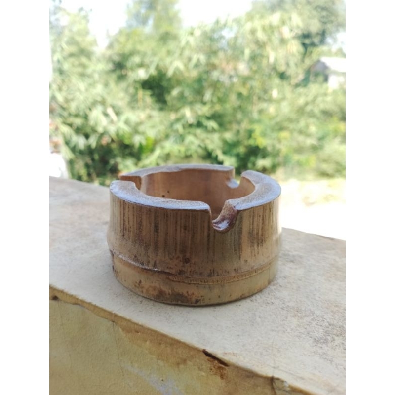 Jual Asbak bambu||kerajinan bambu||bambu asli original | Shopee Indonesia