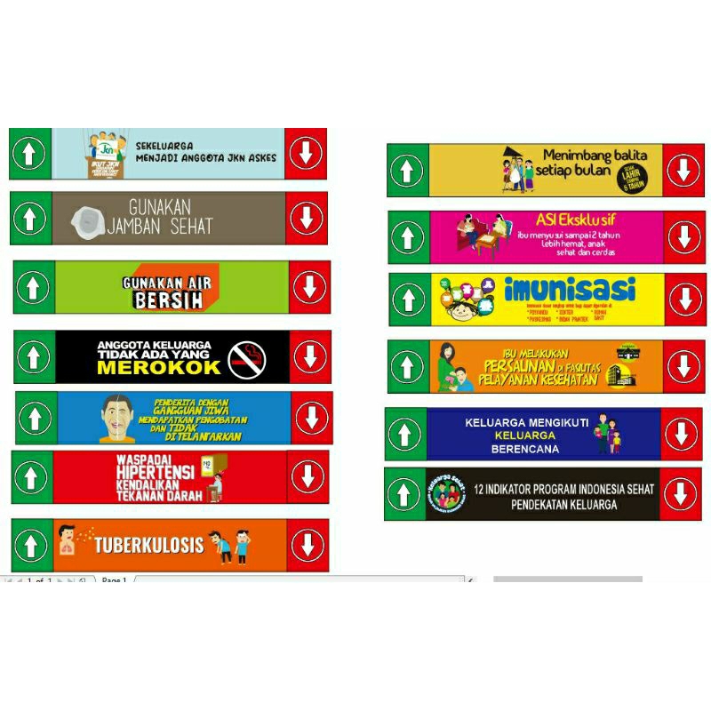 Jual STIKER TANGGA PUSKESMAS 12 INDIKATOR INDONESIA SEHAT PENDEKATAN KELUARGA | Shopee Indonesia