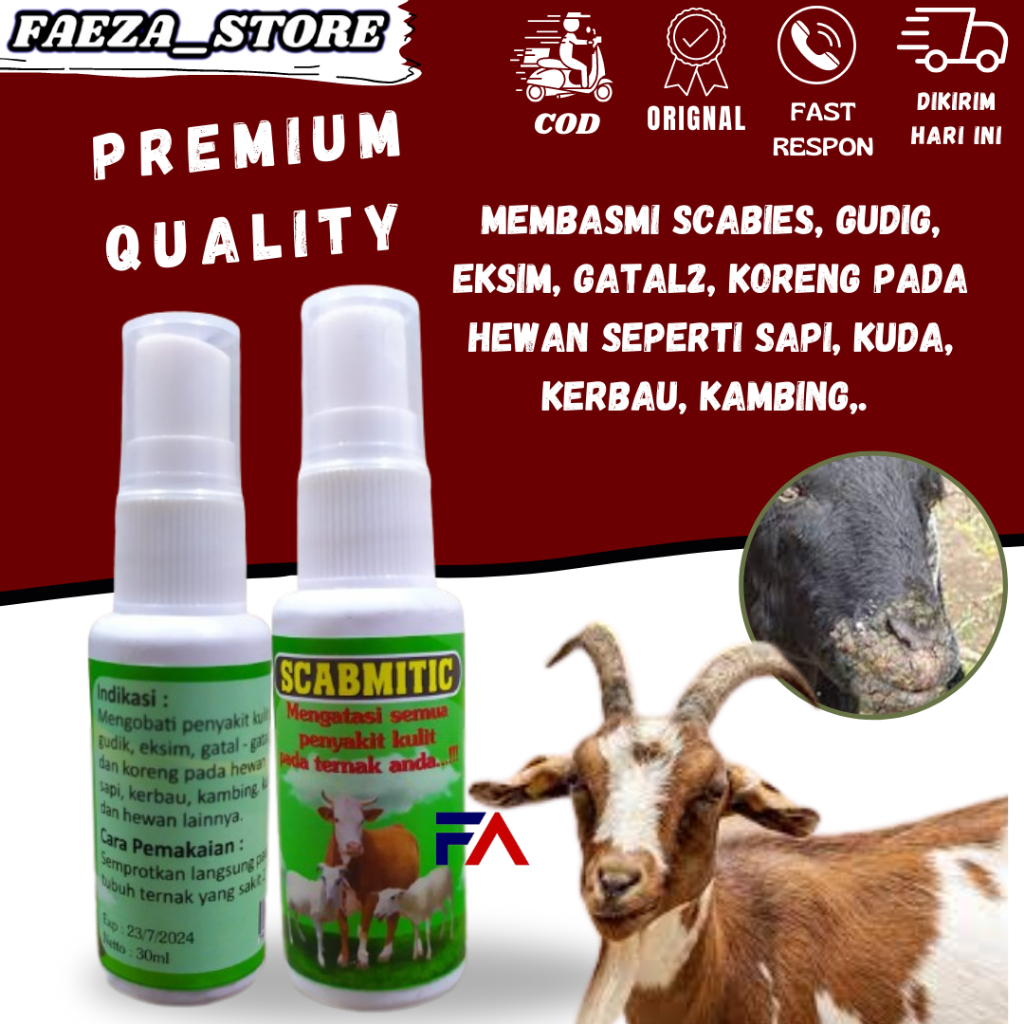 Jual OBAT SCABIES GUDIK EKSIM GATAL KORENG SEMPROT HEWAN SAPI KAMBING ...