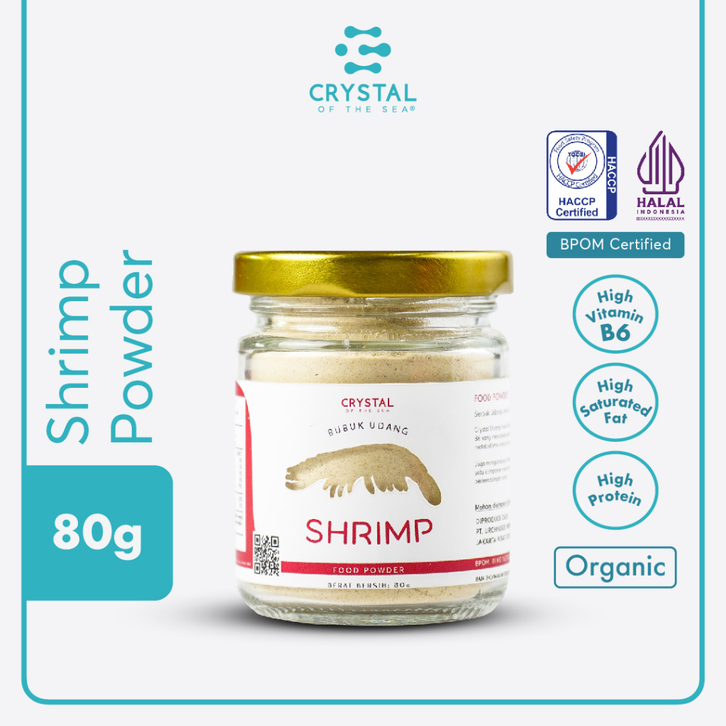 Jual Crystal of the Sea | Shrimp Powder (80GR) | Bubuk Udang Rebon ...