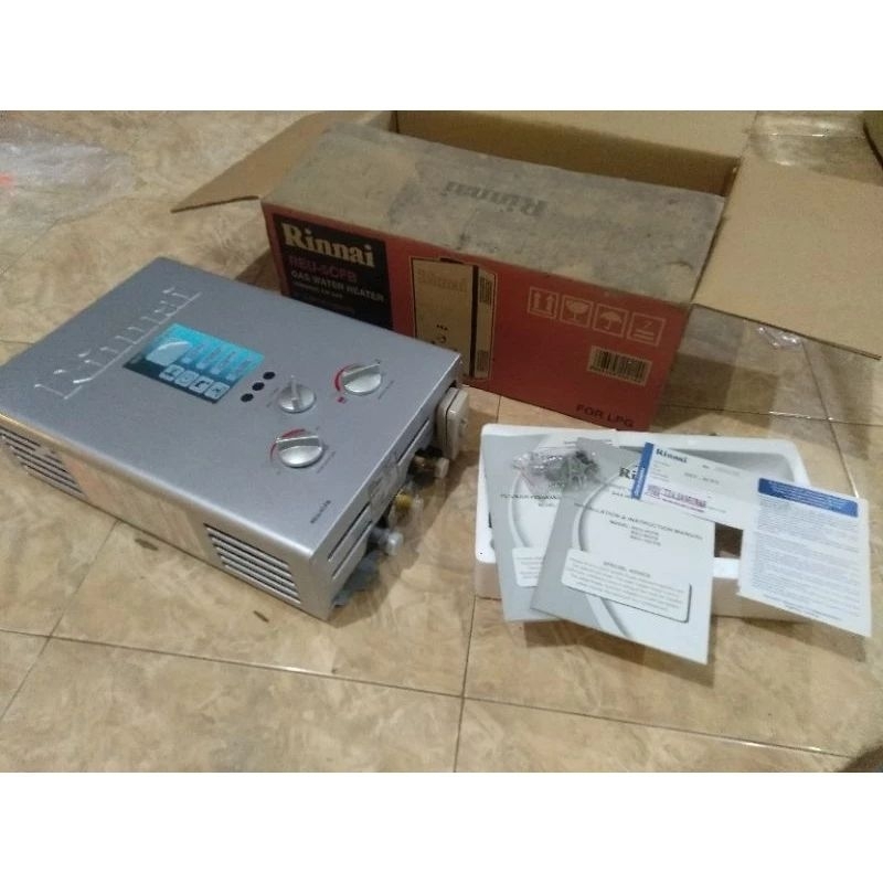 Jual Mesin Pemanas Air Gas Water Heater Merk Rinnai | Shopee Indonesia