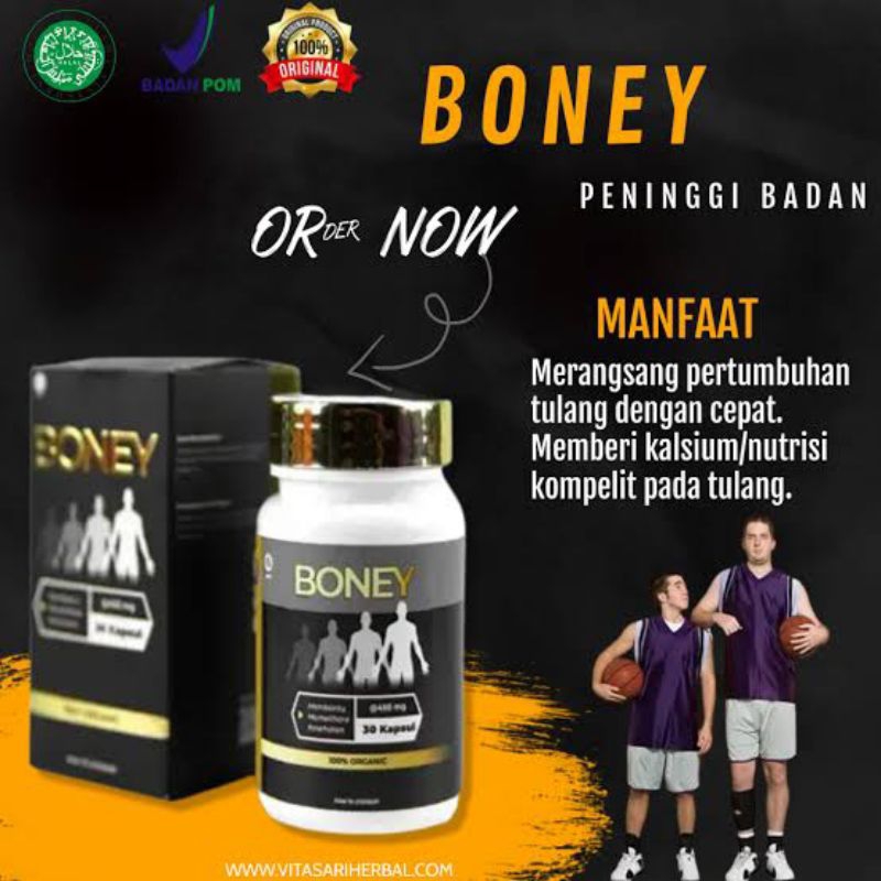 Jual Boney Asl Original Obat Peninggi Badan Capsul Boney Original ...