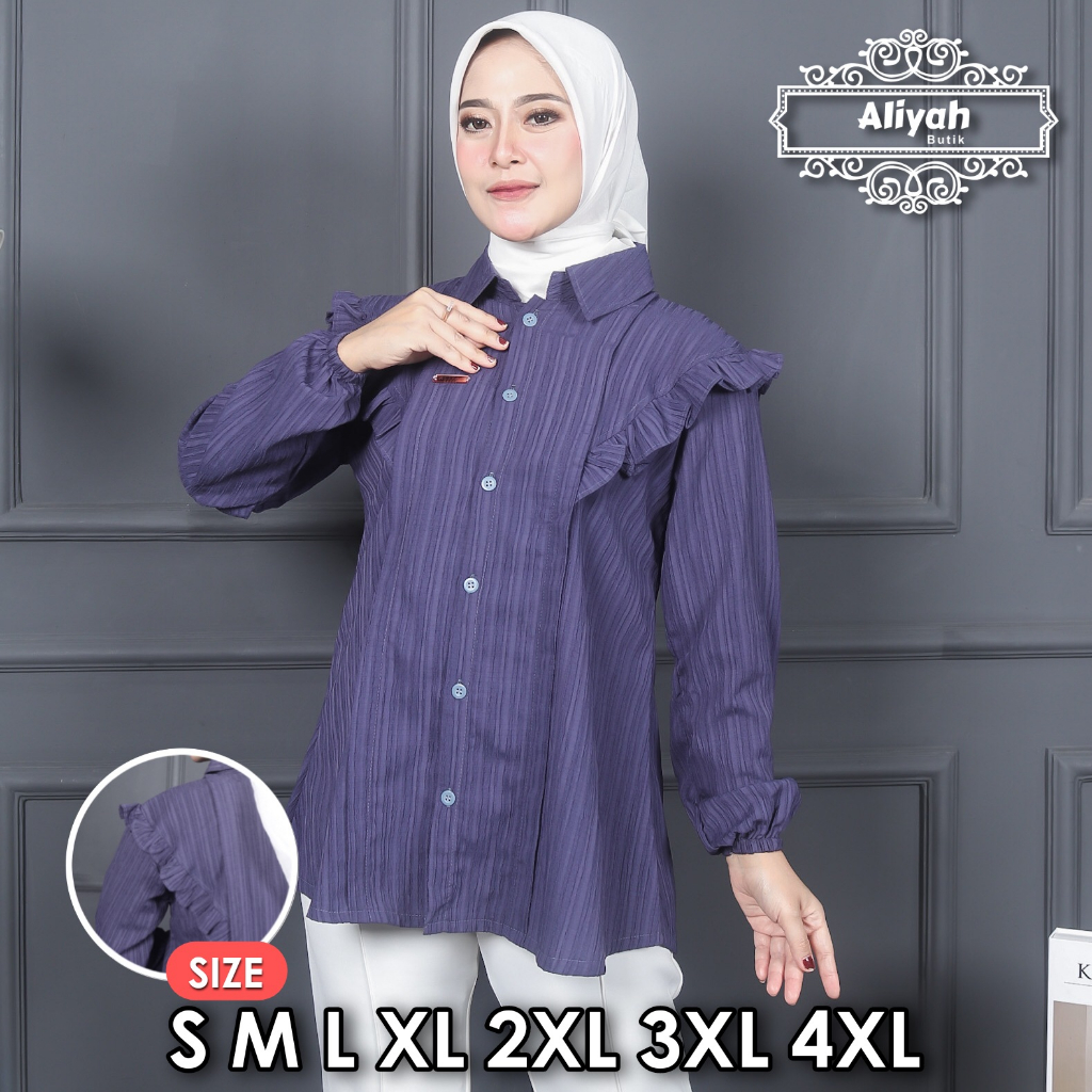 Jual Wakanda Blouse Big Size Ukuran Size S M L XL 2XL 3XL 4XL XXL XXXL XXXXL 2L 3L 4L 5L Atasan ...