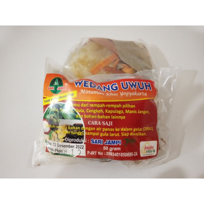 Jual Wedang Uwuh Sari Jampi isi 6 @50gr/Oleh-Oleh Tradisional Khas ...