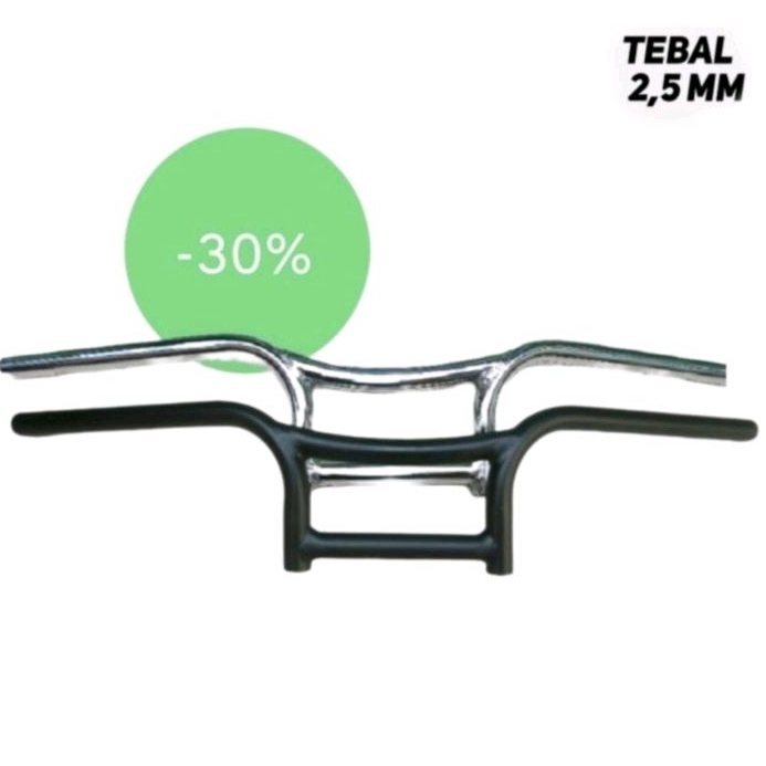 Jual stang custom chopper bober universal ketebalan 2,5 mm | Shopee ...